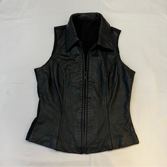 Wilsons Leather | Tops | Vintage Leather Vest Top Maxima By Wilsons ...